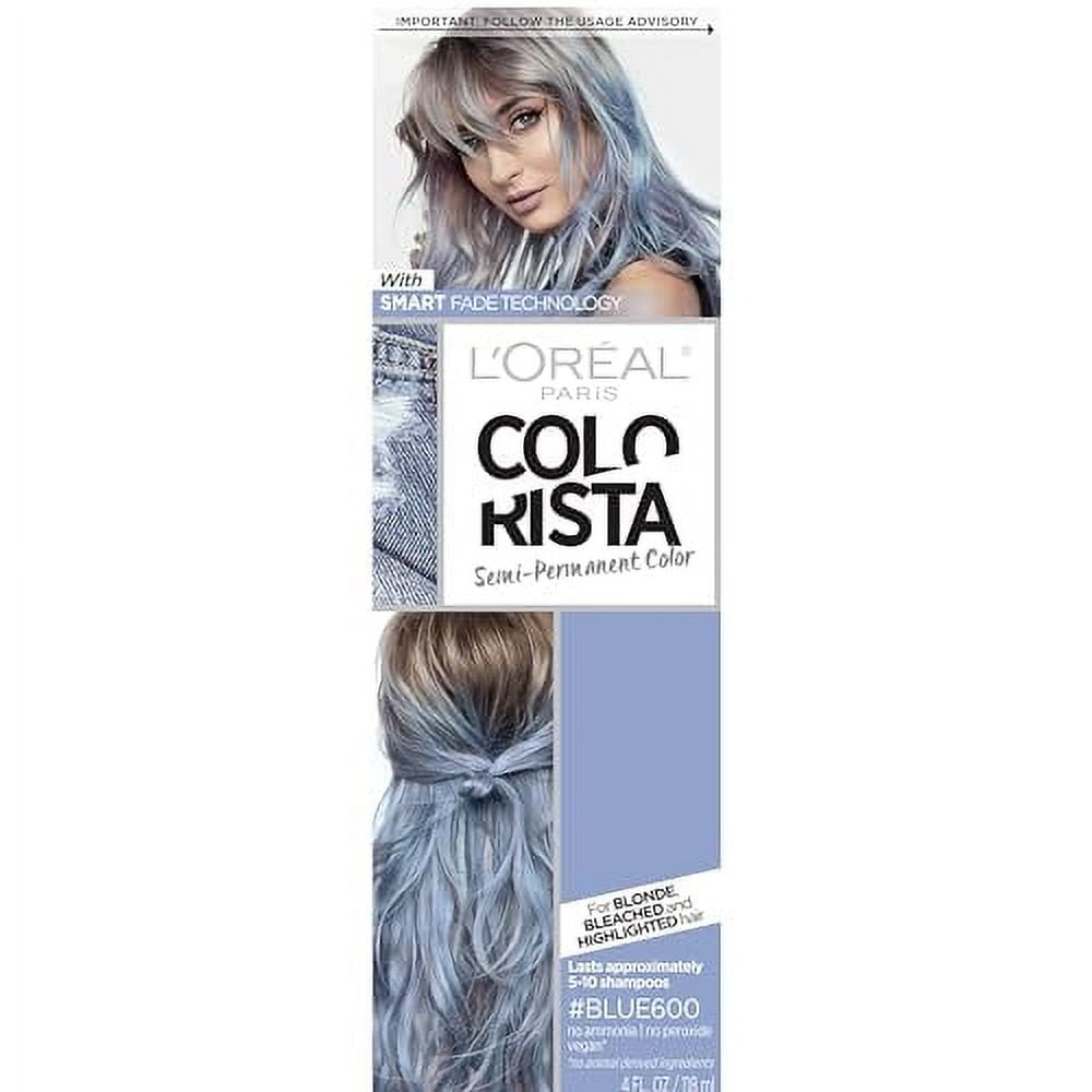 L'Oreal Paris Colorista Semi-Permanent Hair Color for Light Bleached or ...
