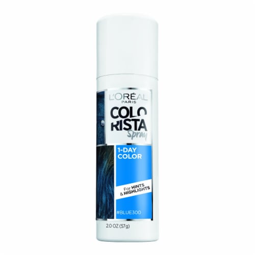 L'Oreal Paris Colorista Temporary Blue Hair Color Spray - 2.0 oz ...