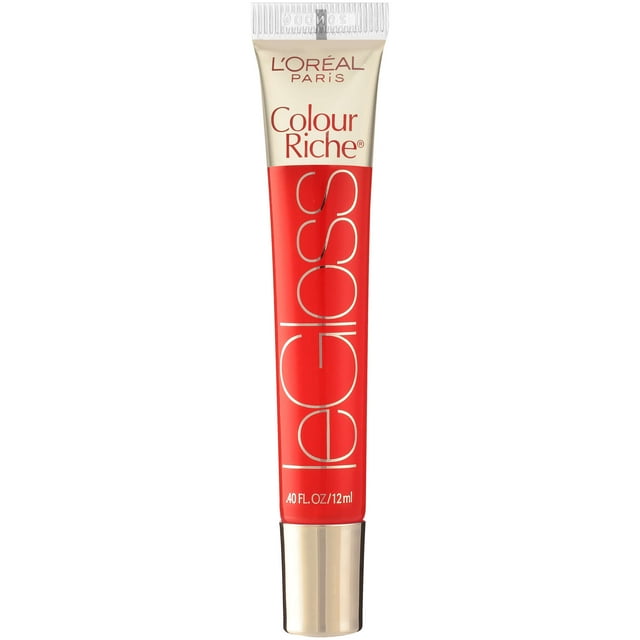 L'Oreal Paris Colour Riche Le Gloss, Red Ravishing - Walmart.com