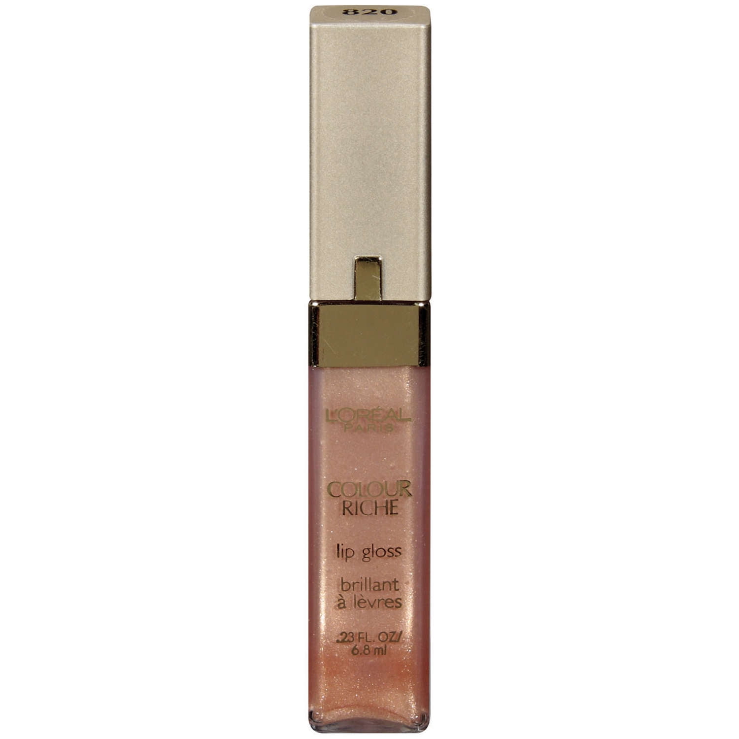 L'Oreal Paris Colour Riche Lip Gloss, Soft Brown - Walmart.com
