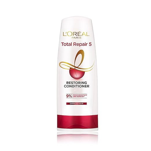 L'Oreal Paris Conditioner, For Damaged and Weak Hair, With Pro-Keratin ...