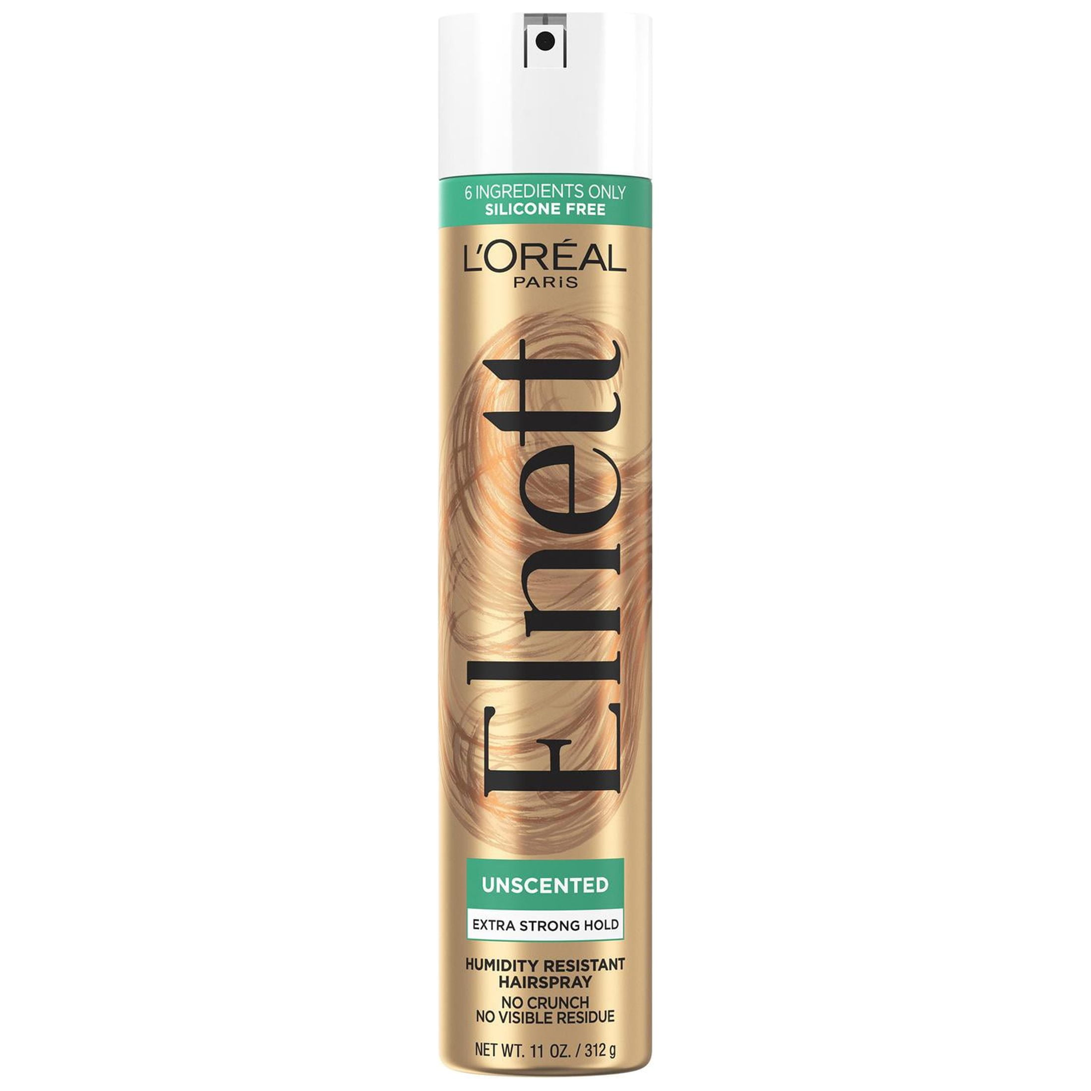 L'Oreal Paris Elnett Satin Extra Strong Hold Light Humidity Resistant ...