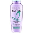 L'Oreal Paris Elvive Hyaluron Pure Moisturizing Shampoo for Oily Hair, 13.5 fl oz - Walmart.com