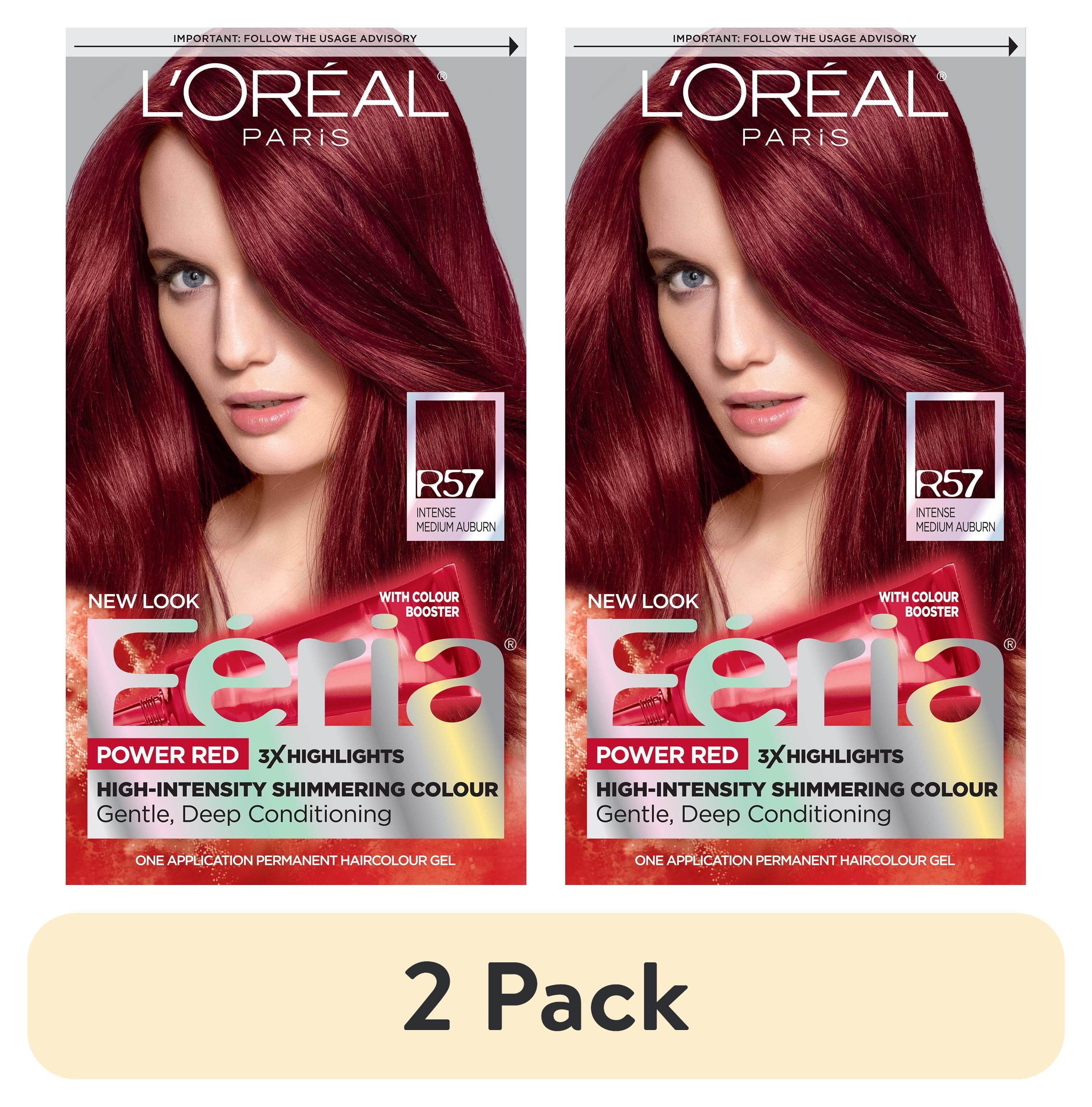 (2 pack) L'Oreal Paris Feria Multi-Faceted Shimmering Permanent Hair ...