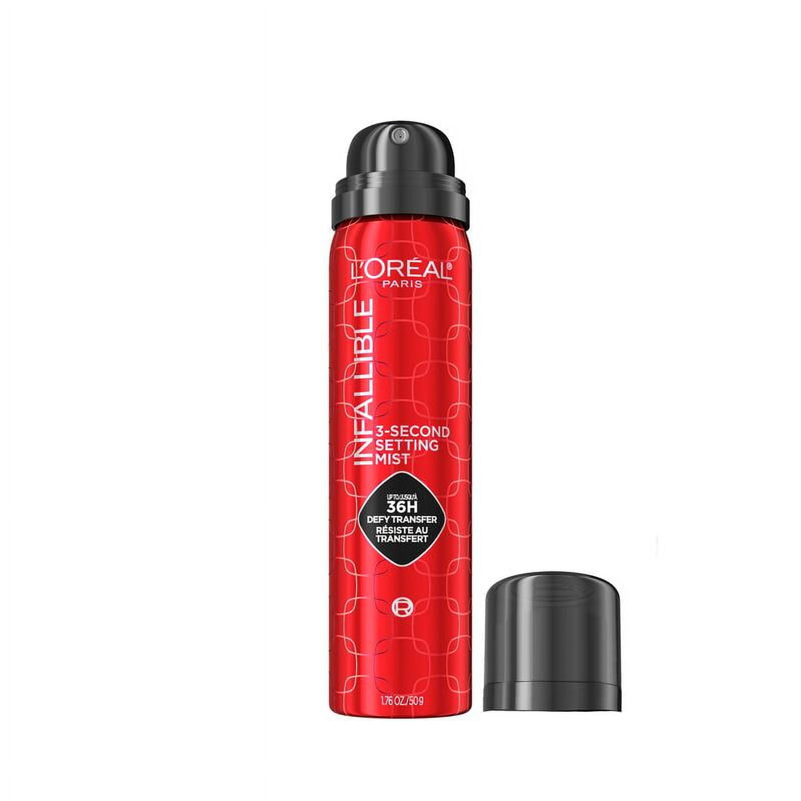 L'Oreal Paris Infallible 3-Second Setting Spray Mist, Microfine Mist ...