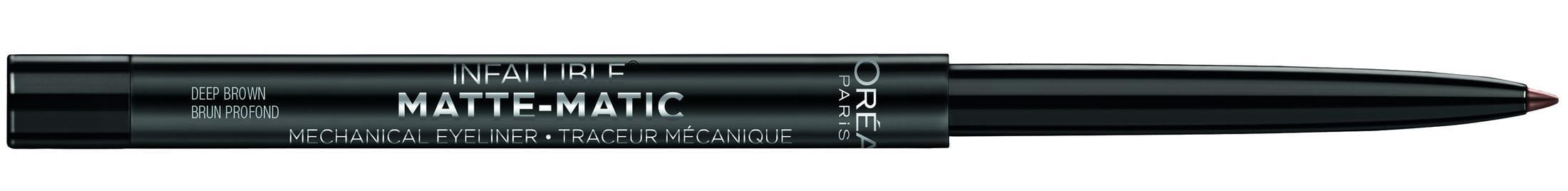 L'Oreal Paris Infallible Matte-Matic Mechanical Eyeliner, Deep Brown ...