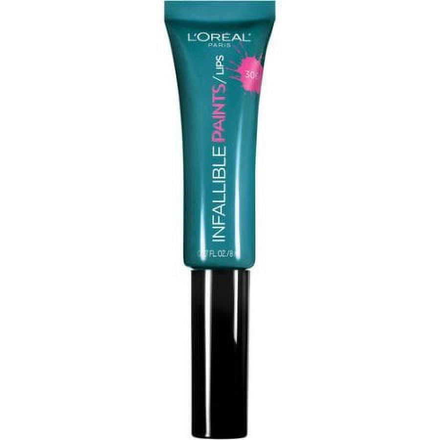 L'Oreal Paris Infallible Paints Liquid Lipstick, Domineering Teal ...
