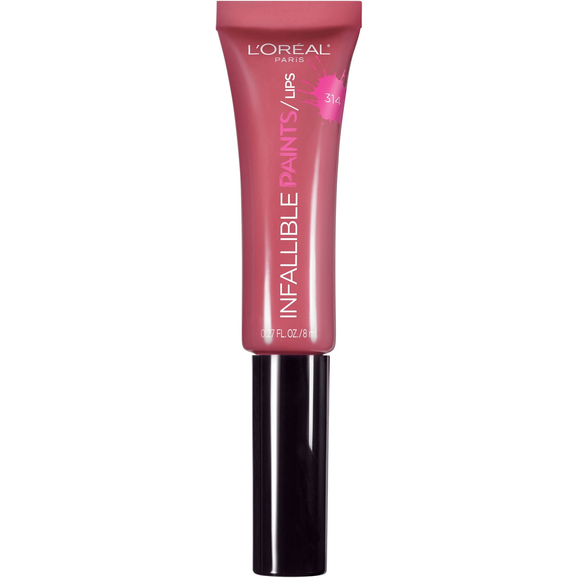 L'Oreal Paris Infallible Paints LIP Liquid Lipstick, Spicy Blush, High ...