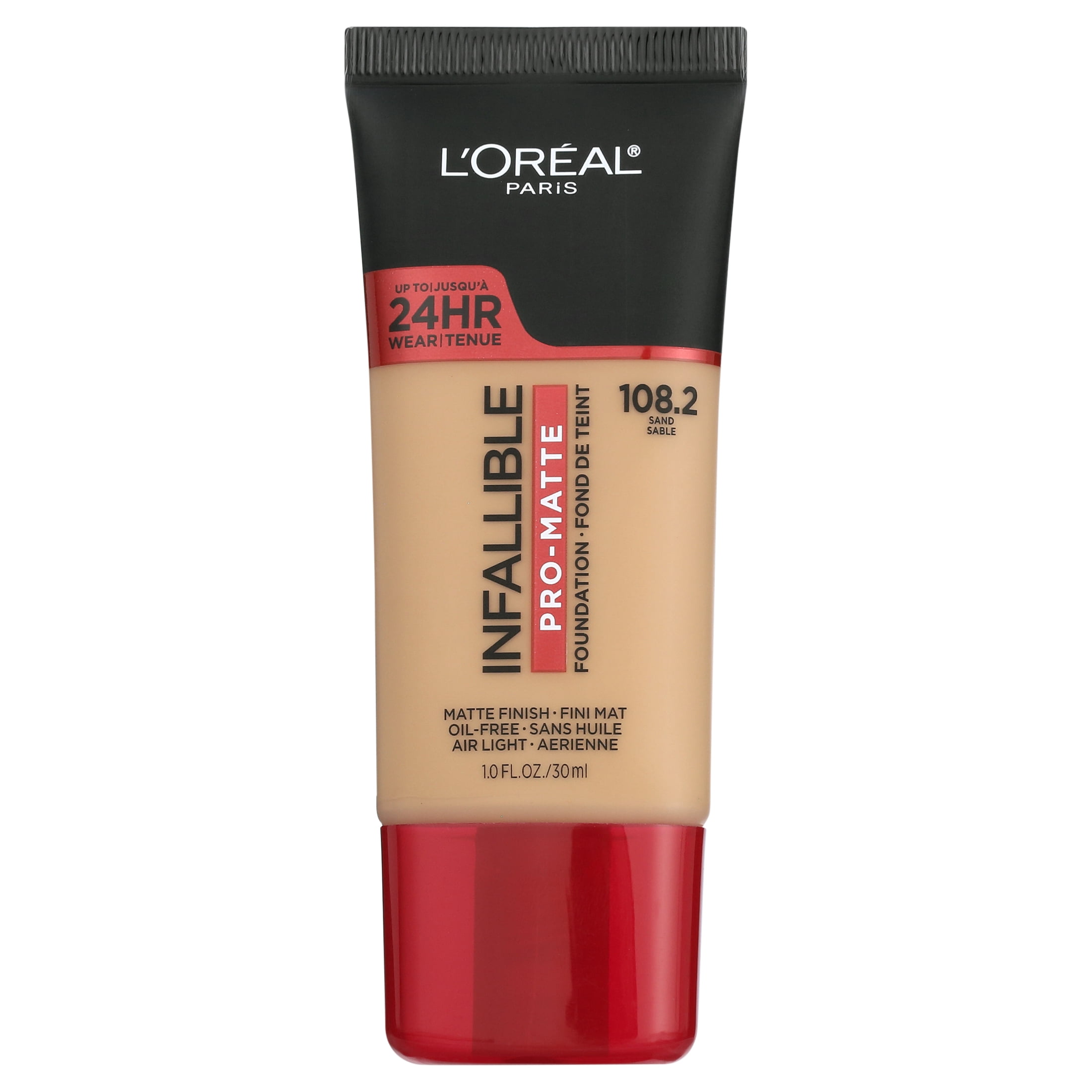 L'Oreal Paris Infallible Pro-Matte Blendable Foundation, Oil Free, Sand ...