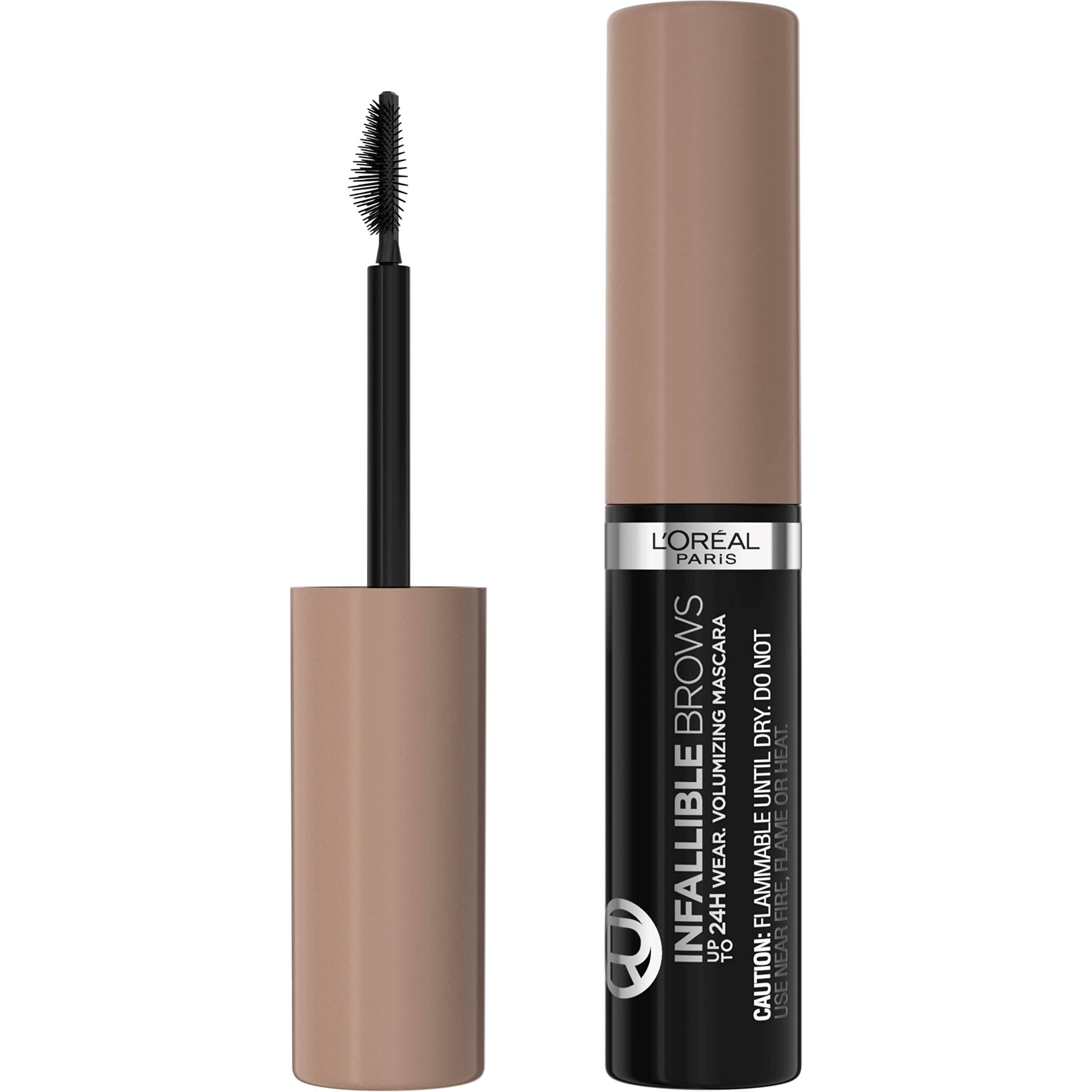 L'Oreal Paris Infallible Volumizing 24H Wear Brow Mascara, Long Lasting ...