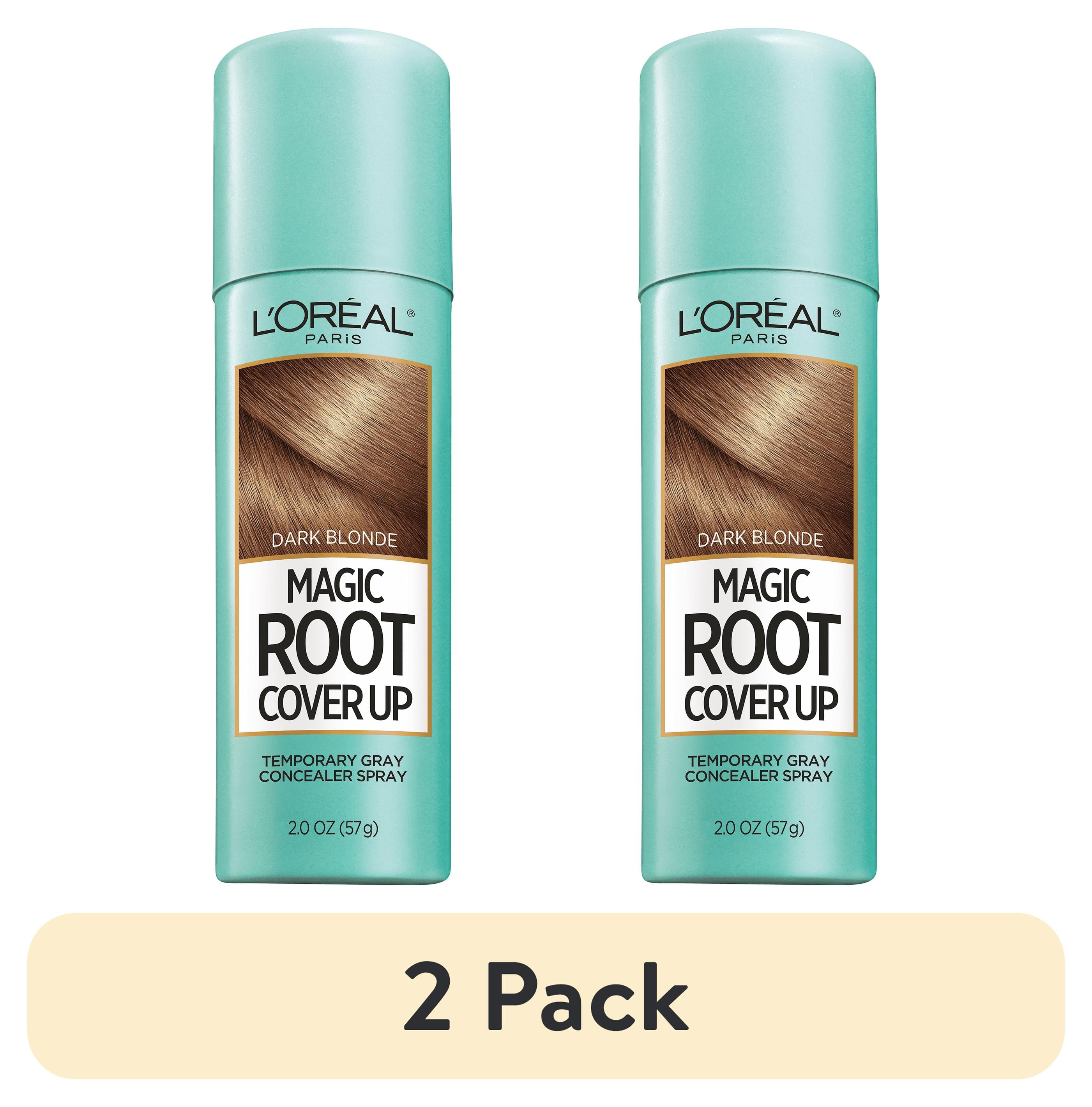 (2 pack) L'Oreal Paris Magic Root Cover Up Concealer Spray, 05 Dark ...