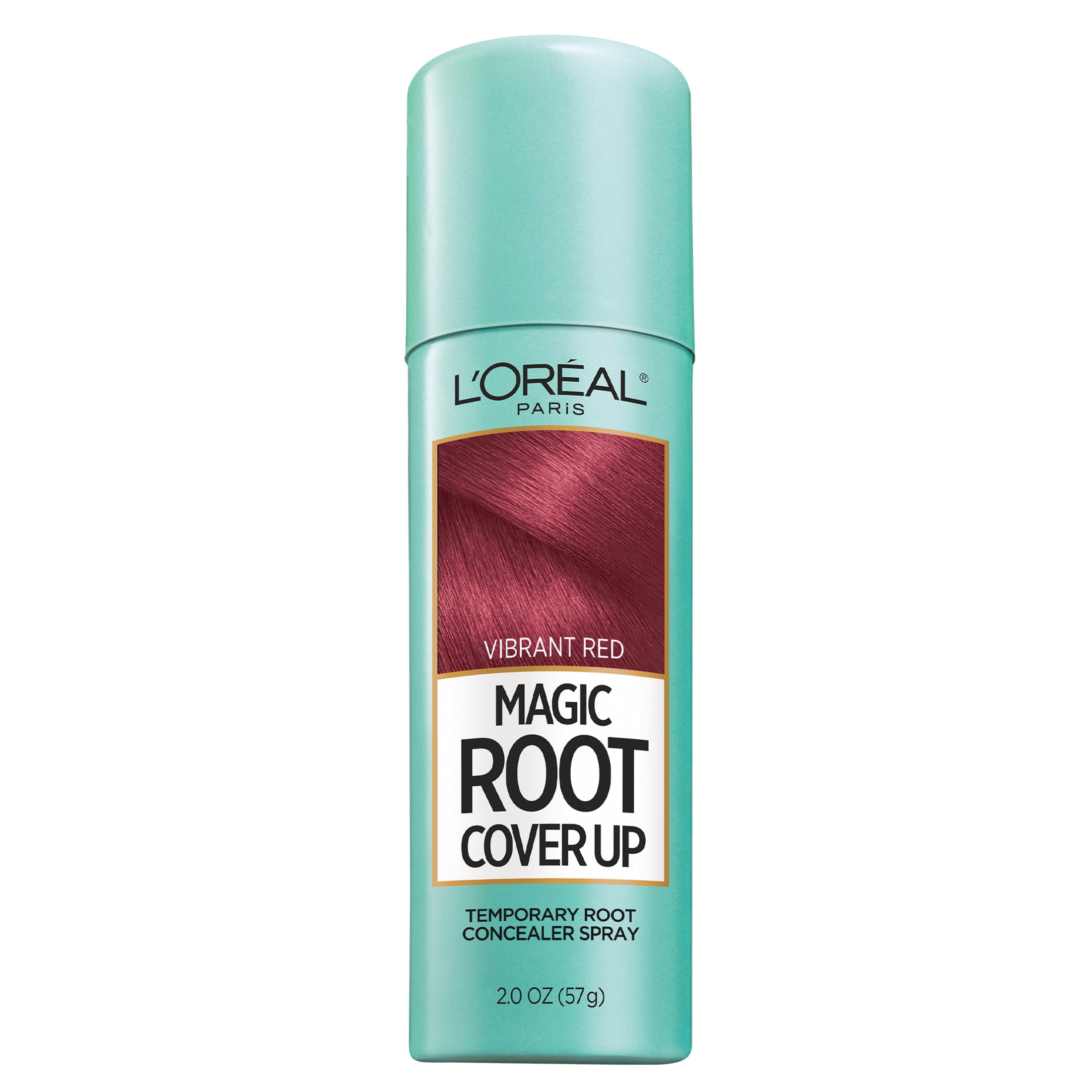 L'Oreal Paris Magic Root Cover Up Spray for Gray Roots in Bright Red, 2 ...