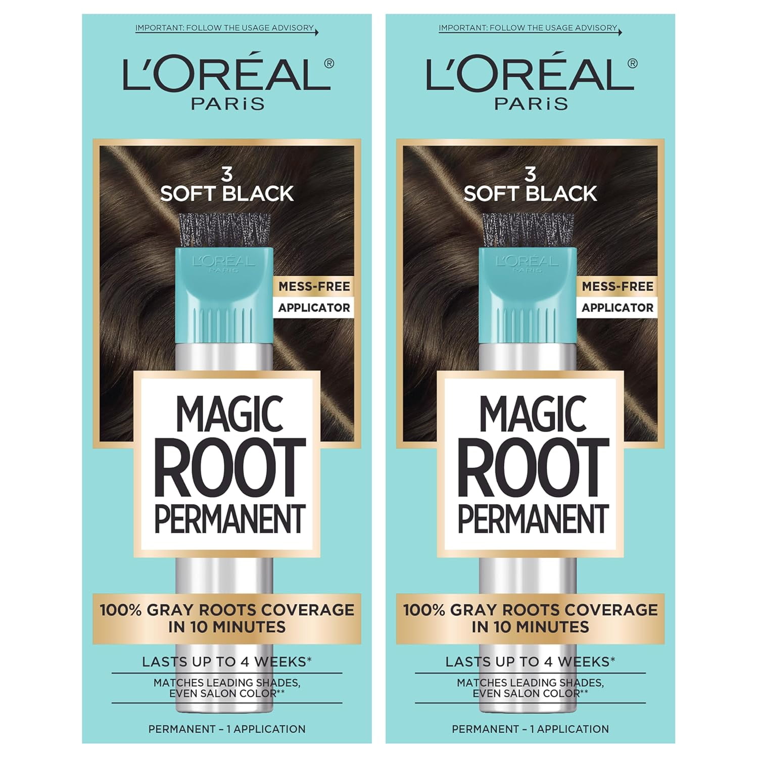 L'Oreal Paris Magic Root Permanent Hair Color, 10 Minute Hair Dye Kit ...