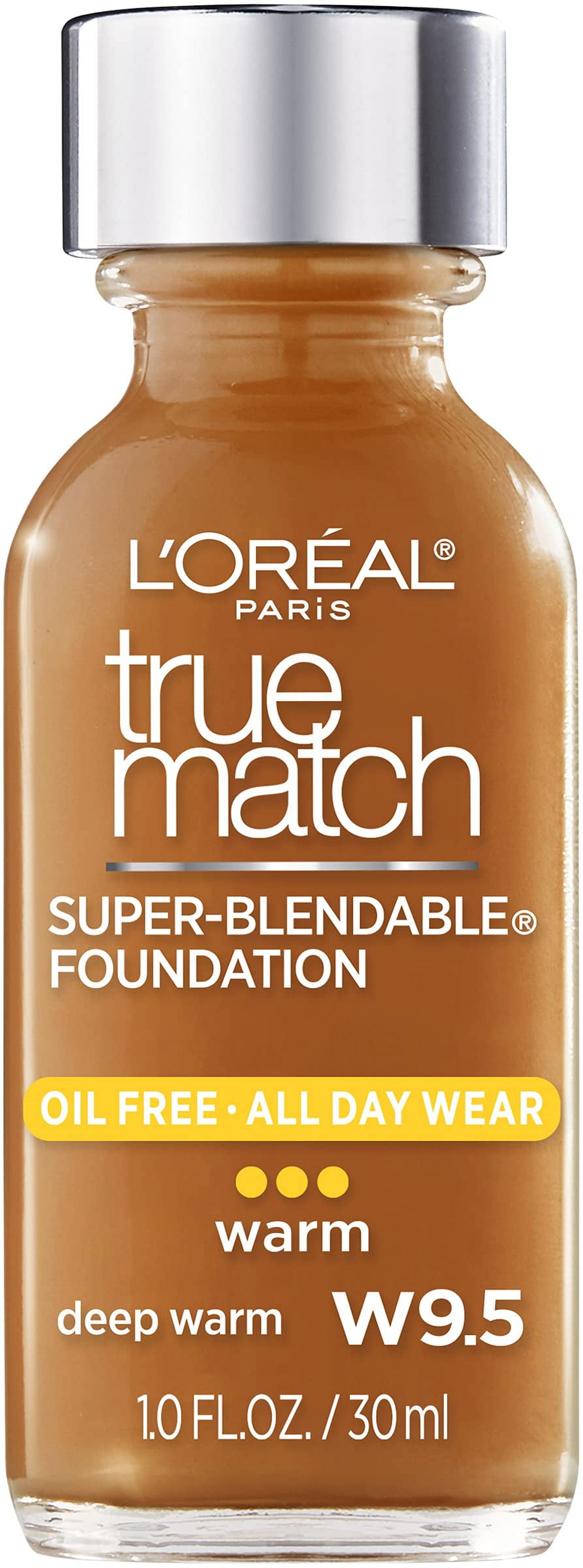 L'Oreal Paris Makeup True Match Super-Blendable Liquid Foundation, Deep ...
