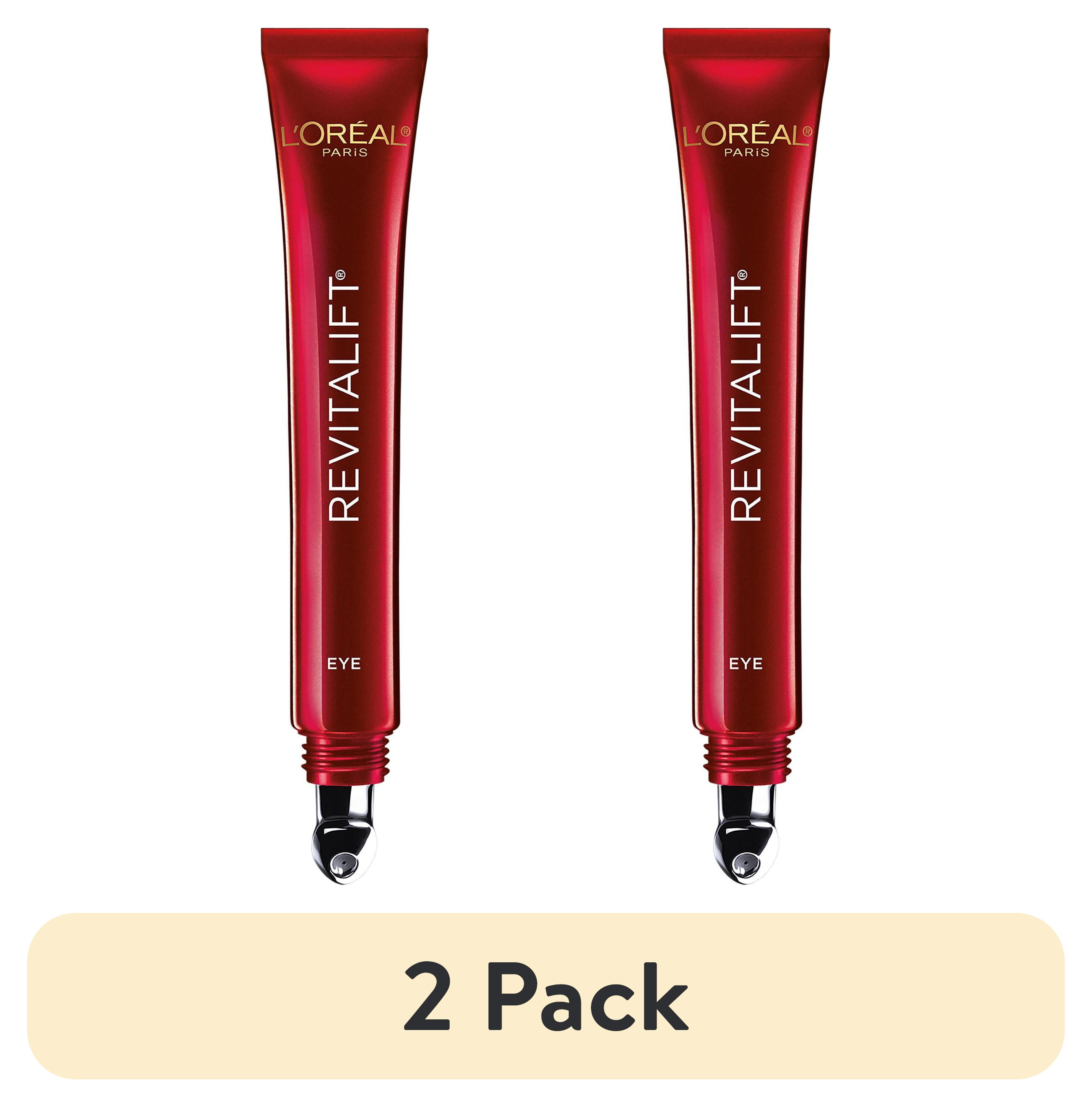 (2 pack) L'Oreal Paris Revitalift Triple Power Eye Treatment, Reduces ...