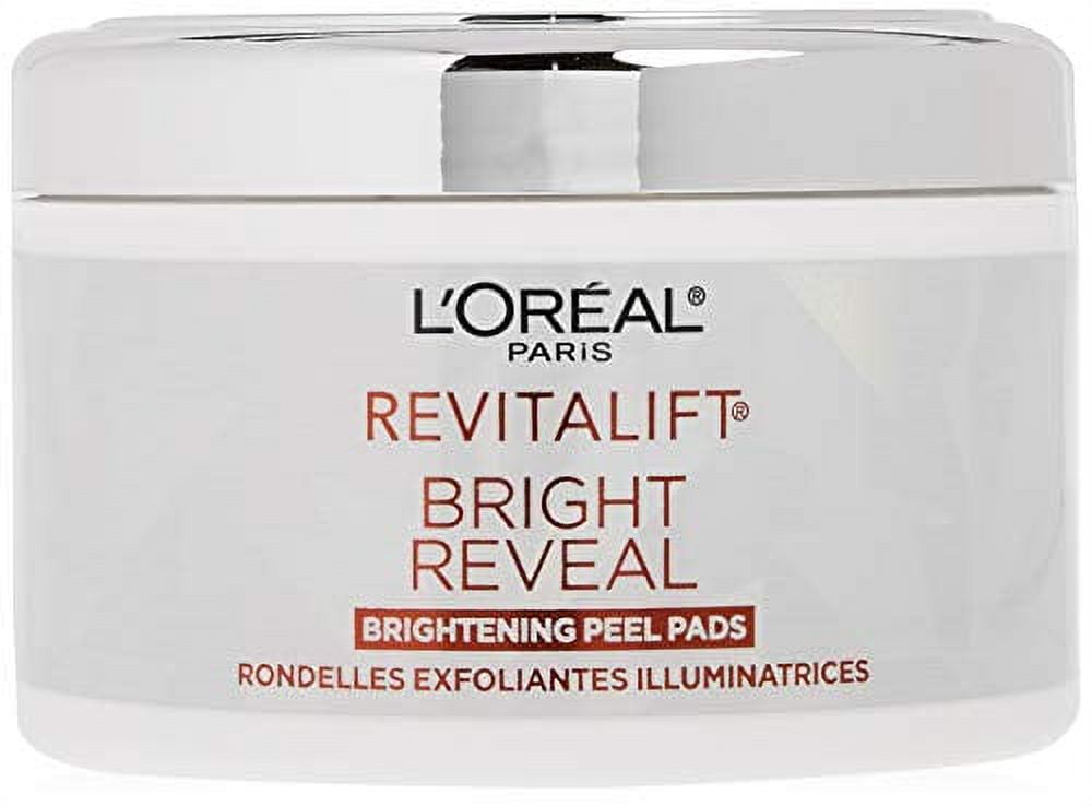 L'Oreal Paris Revitalift Bright Reveal Anti-Aging Peel Pads with ...