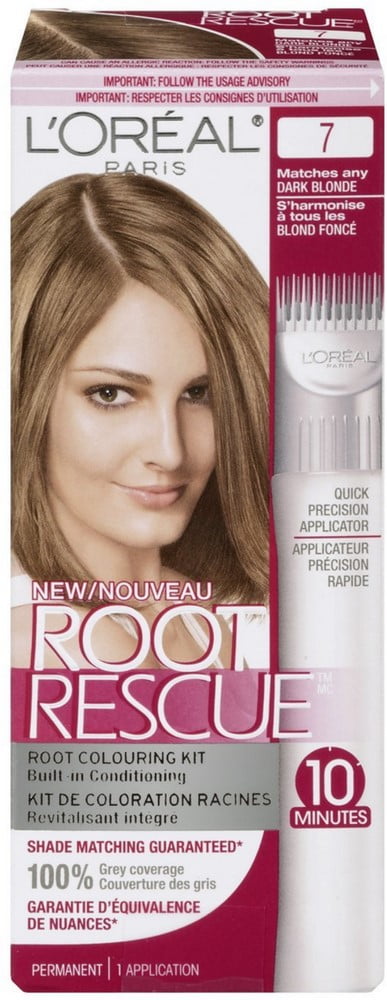 L'Oreal Paris Root Rescue 10 Minute Root Coloring Kit, Dark Blonde 1 ea ...