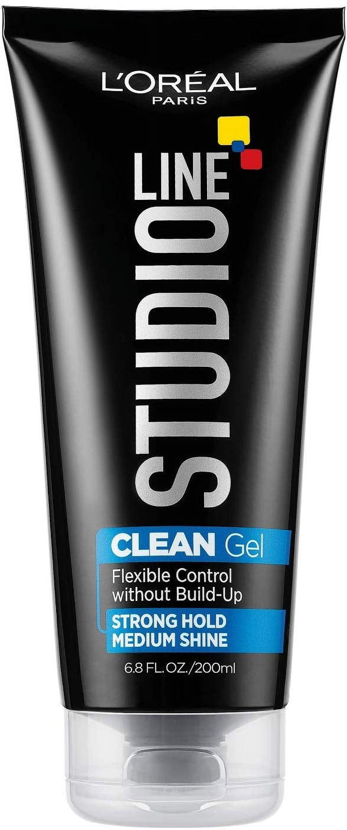 L'Oréal Paris Studio Line Clear Minded Clean Gel, Strong Hold, 6.8 oz ...