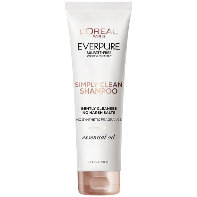L'Oreal Paris Sulfate Free Simply Clean Shampoo with Essential Oil ...