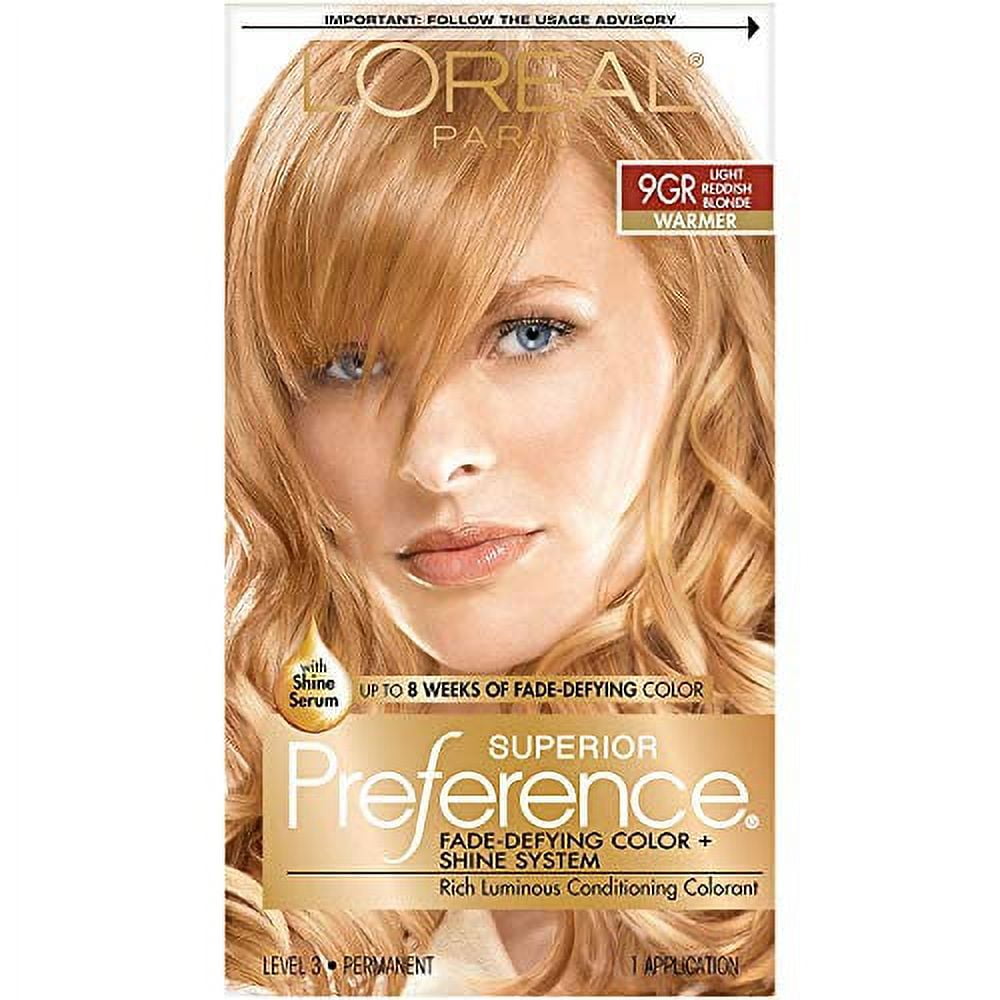 L'Oreal Paris Superior Preference Fade-Defying + Shine Permanent Hair ...