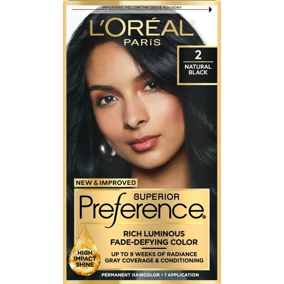L'Oreal Paris Superior Preference Fade-Defying Shine Permanent Hair ...