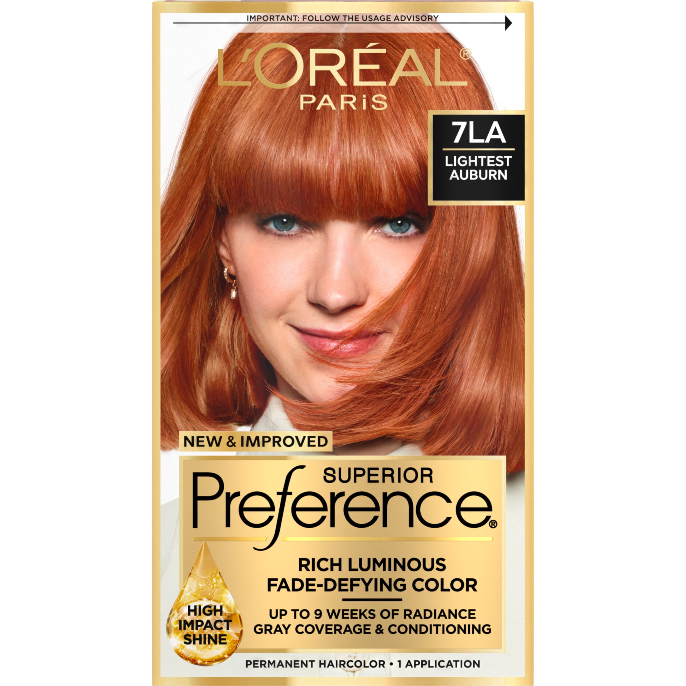 L'Oreal Paris Superior Preference Permanent Hair Color, Fade-Defying ...