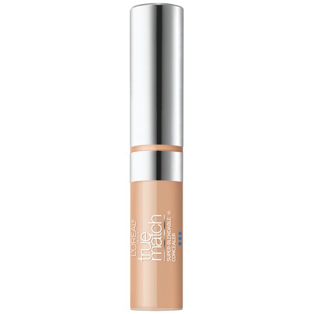L'Oreal Paris True Match Super-Blendable Concealer, Medium Cool, 0.17 ...