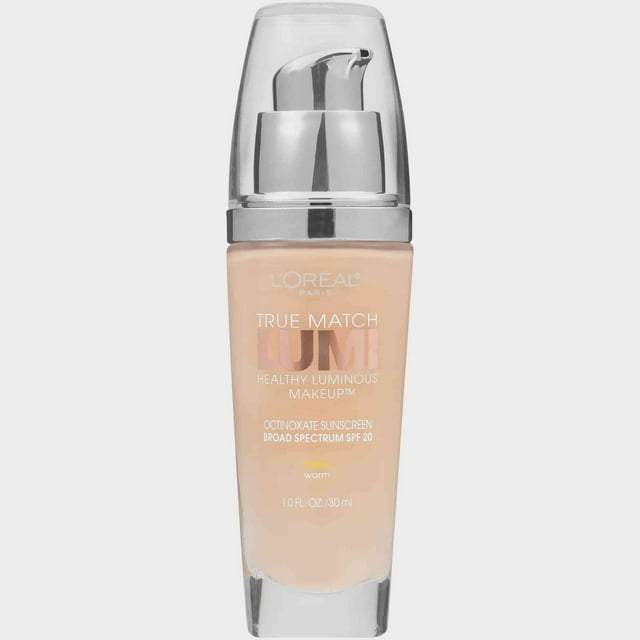 L'Oreal Paris True Match Lumi Healthy Luminous Makeup SPF 19, W1-2 ...