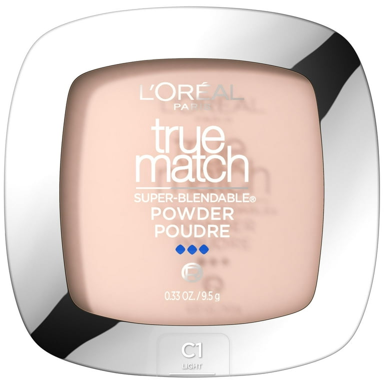 L Oreal Paris True Match Super Blendable Pressed Face Makeup Powder Alabaster 0.33 oz Walmart