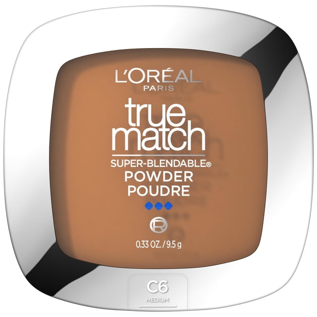 L'Oreal Paris True Match Super-Blendable Oil Free Makeup Powder, Soft ...