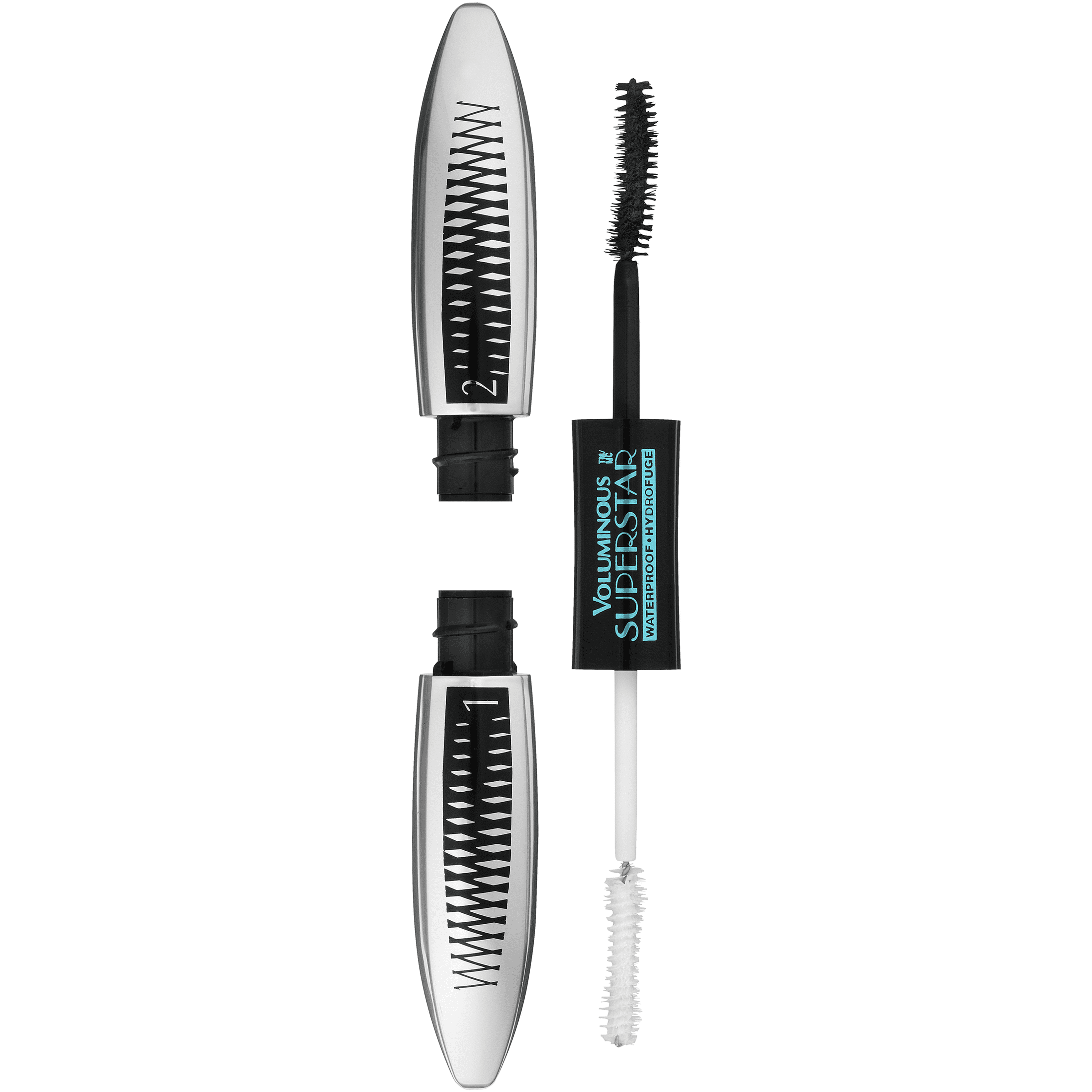 L'Oreal Paris Voluminous Superstar Waterproof Mascara, Blackest Black ...