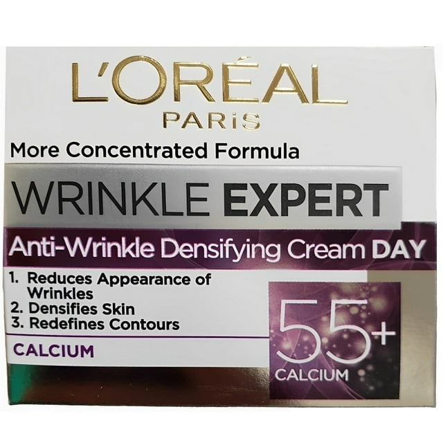 L'Oreal Paris Wrinkle Expert 55+ Calcium Moisturizer Day Cream 50ml for ...