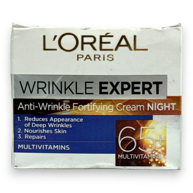 L'Oreal Paris Wrinkle Expert 65+ Anti-Wrinkle Night Cream 50ml - Wilko ...