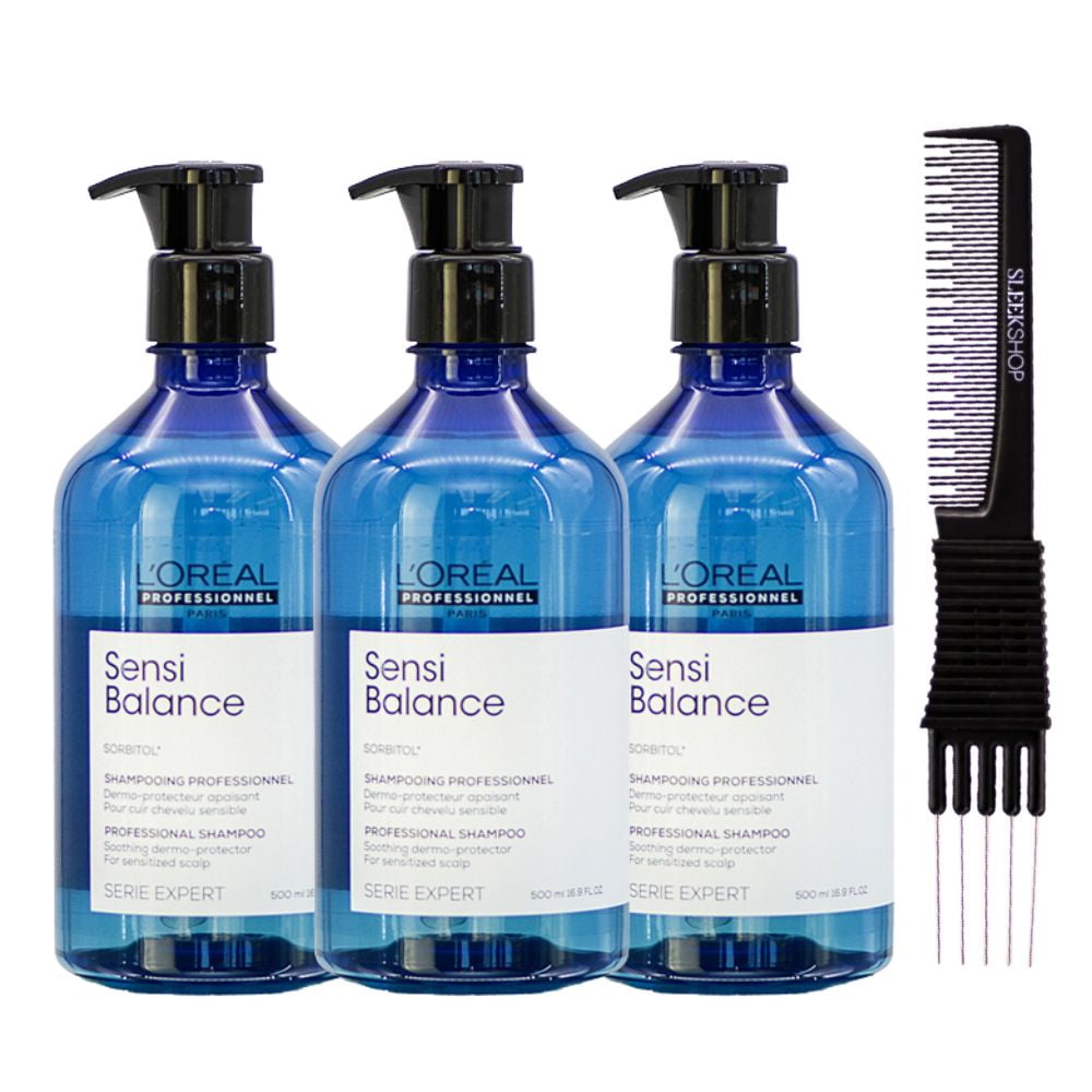 L'Oreal Pro Serie Expert Sensi Balance Sorbitol Shampoo (16.9 oz) with ...