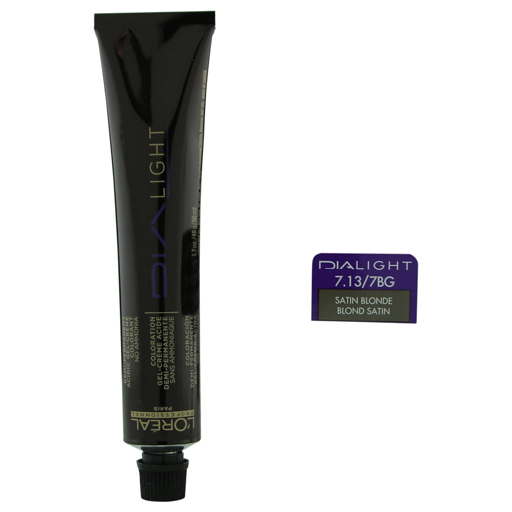 L'Oreal Professionnel Dia Light 7.13, Demi-Permanent Gel-Creme Hair ...