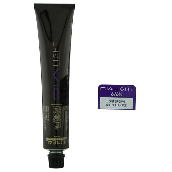L'Oreal Professionnel DIALIGHT Demi Permanent Creme Hair Color 6/6N ...