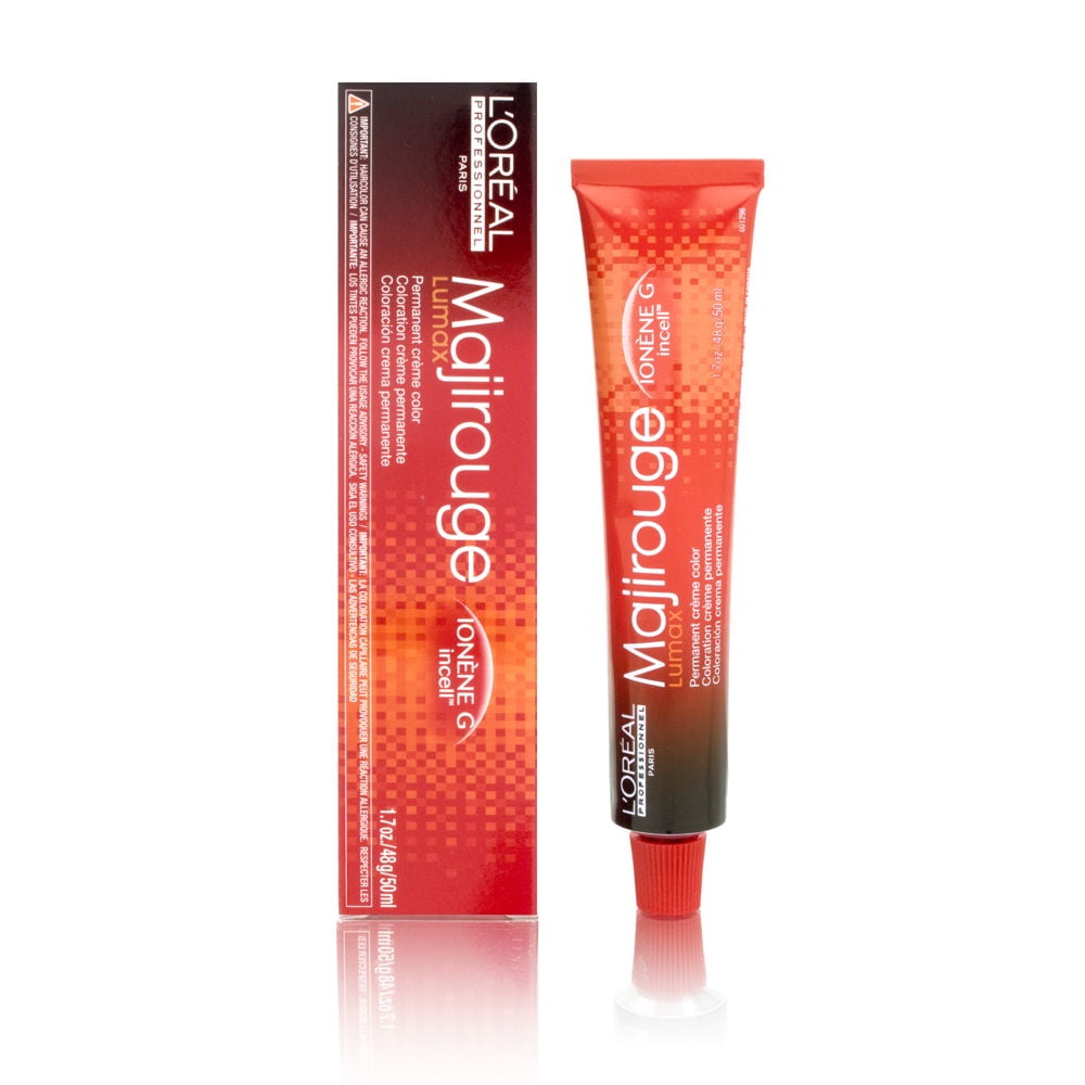L'Oreal Professionnel, Hair Color Majirouge Lumax Permanent Creme Color ...