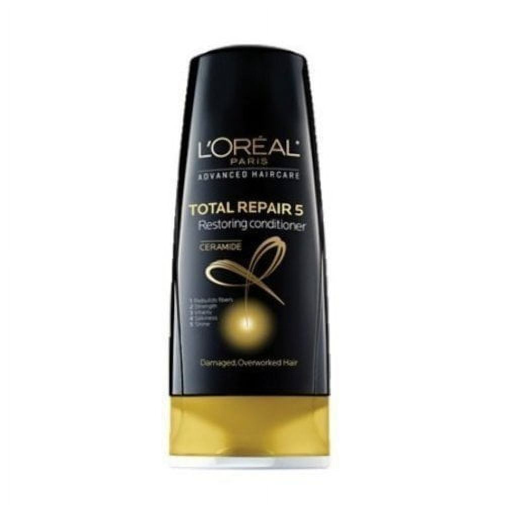 L'Oreal Restoring Conditioner Total Repair 5 W/ Protein + Ceramide, 12 ...