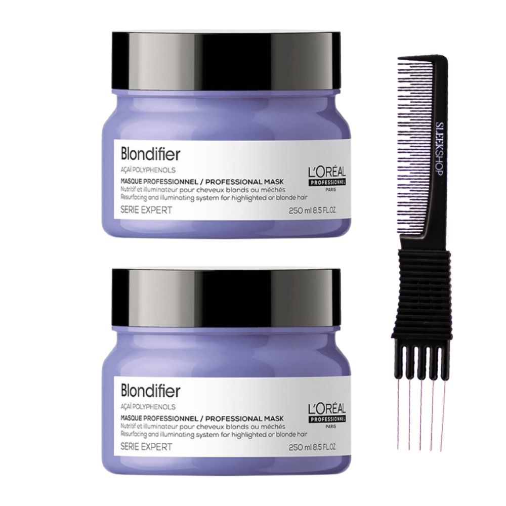 L'Oreal SerieExpert Acai Polyphenols Blondifier Mask Rinse Out (8.5 oz ...