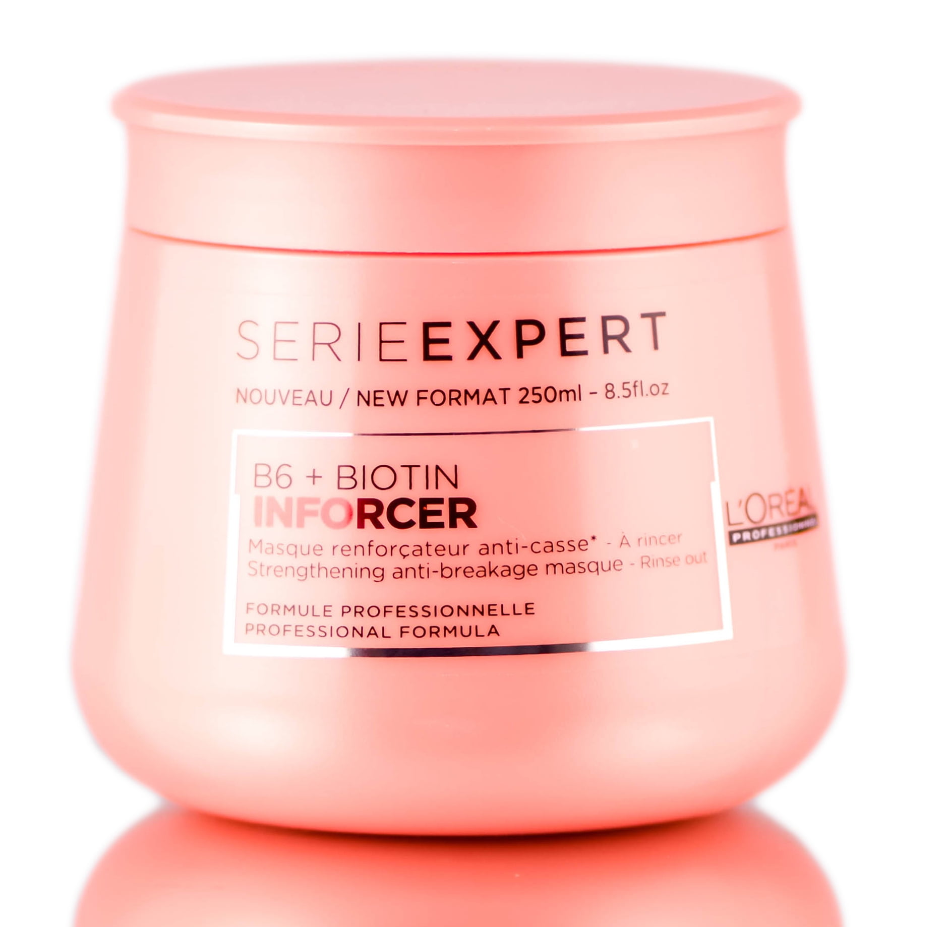 L'Oreal SerieExpert Inforcer Strengthening Masque, Biotin and B6 ...