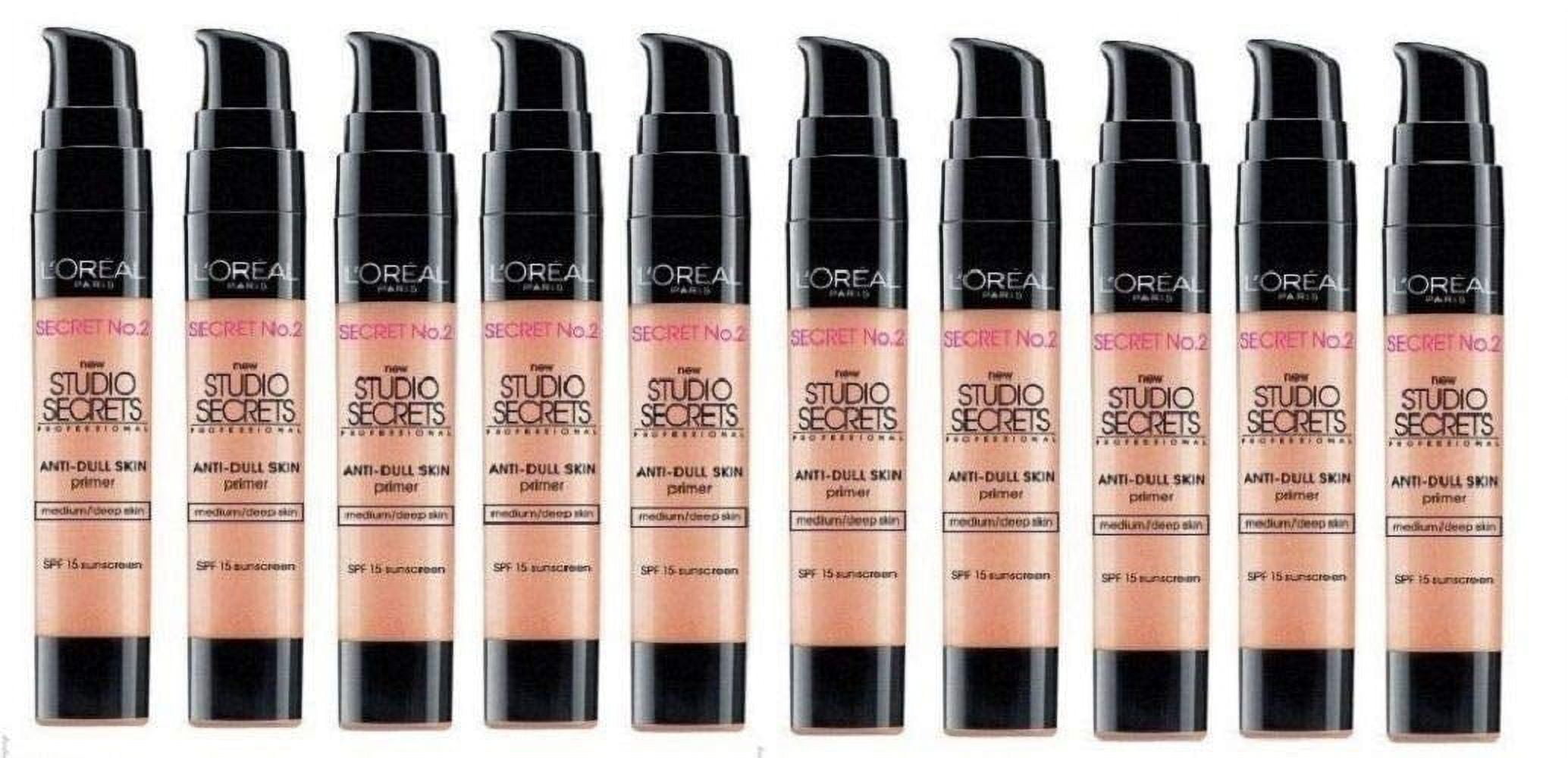 L,Oreal Studio Secrets Professional Color Correcting Primers, Anti-Dull ...