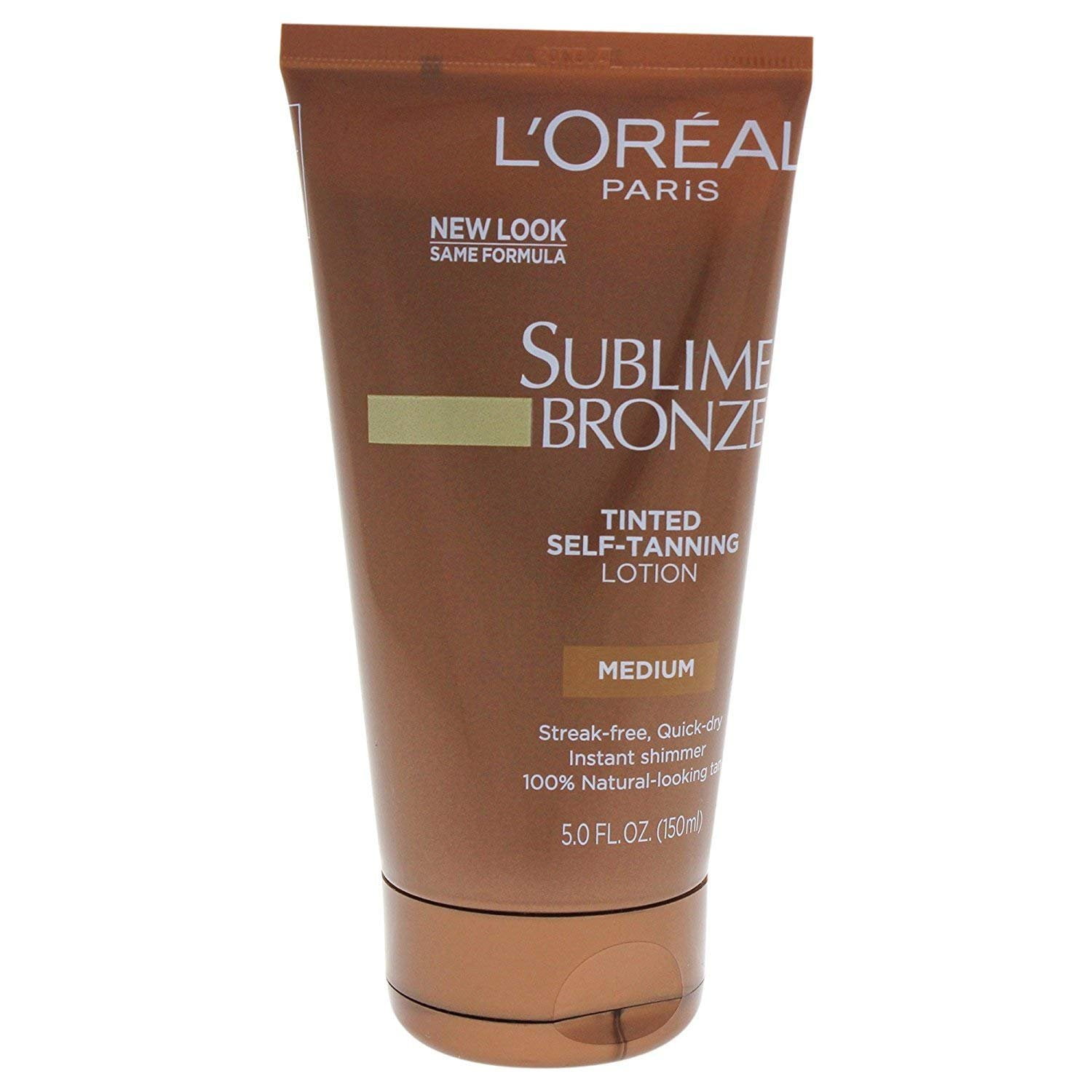 Sublime Bronze Tinted Self-Tanning Lotion, Medium Tan, Vitamin E, 5 oz ...