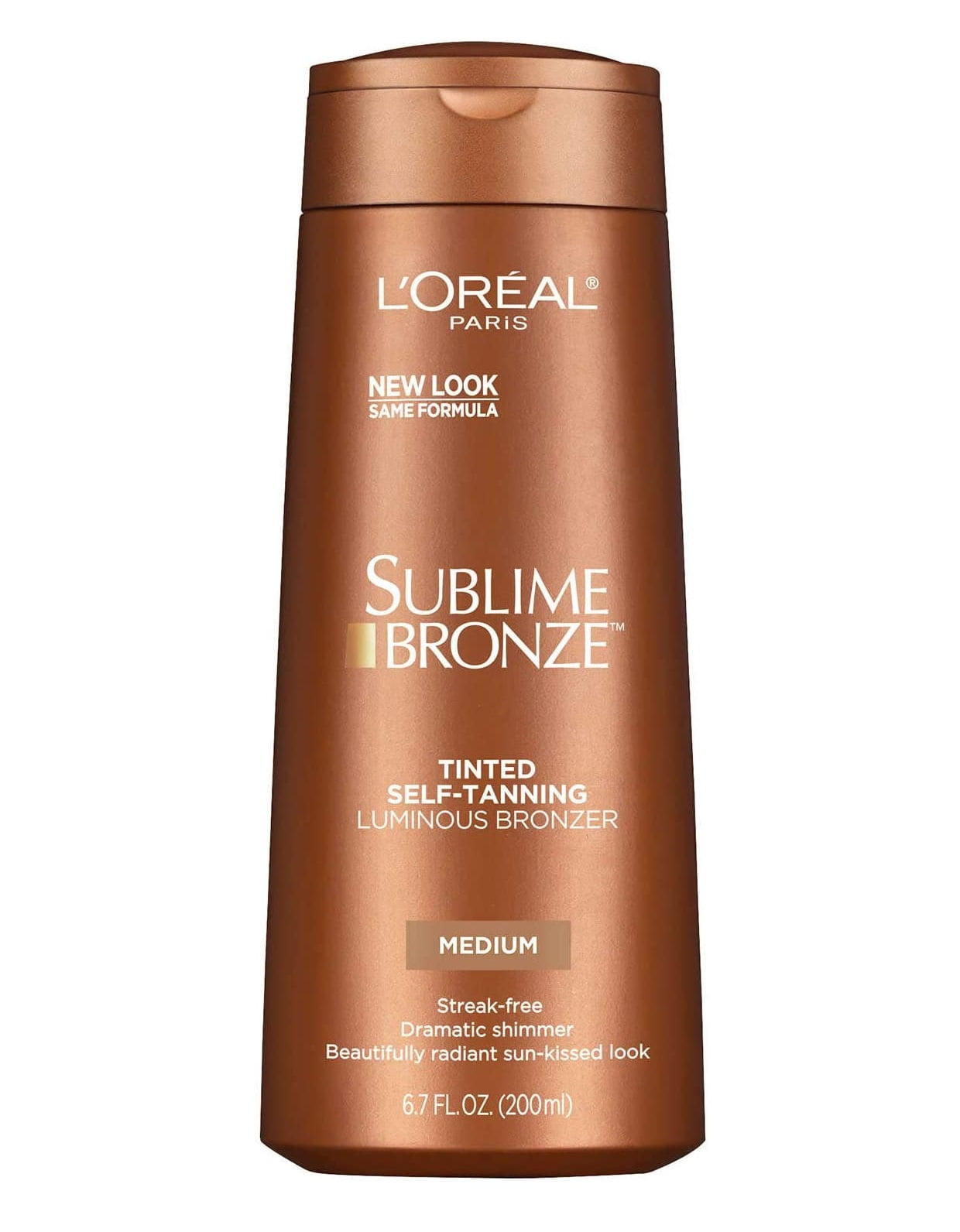 L'Oreal Sublime Bronze Tinted Self Tanning Luminous Bronzer, Medium, 6. ...