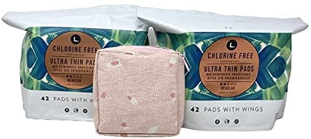 Customer reviews for L. Organic Cotton & Chlorine-Free Pads, Regular ...