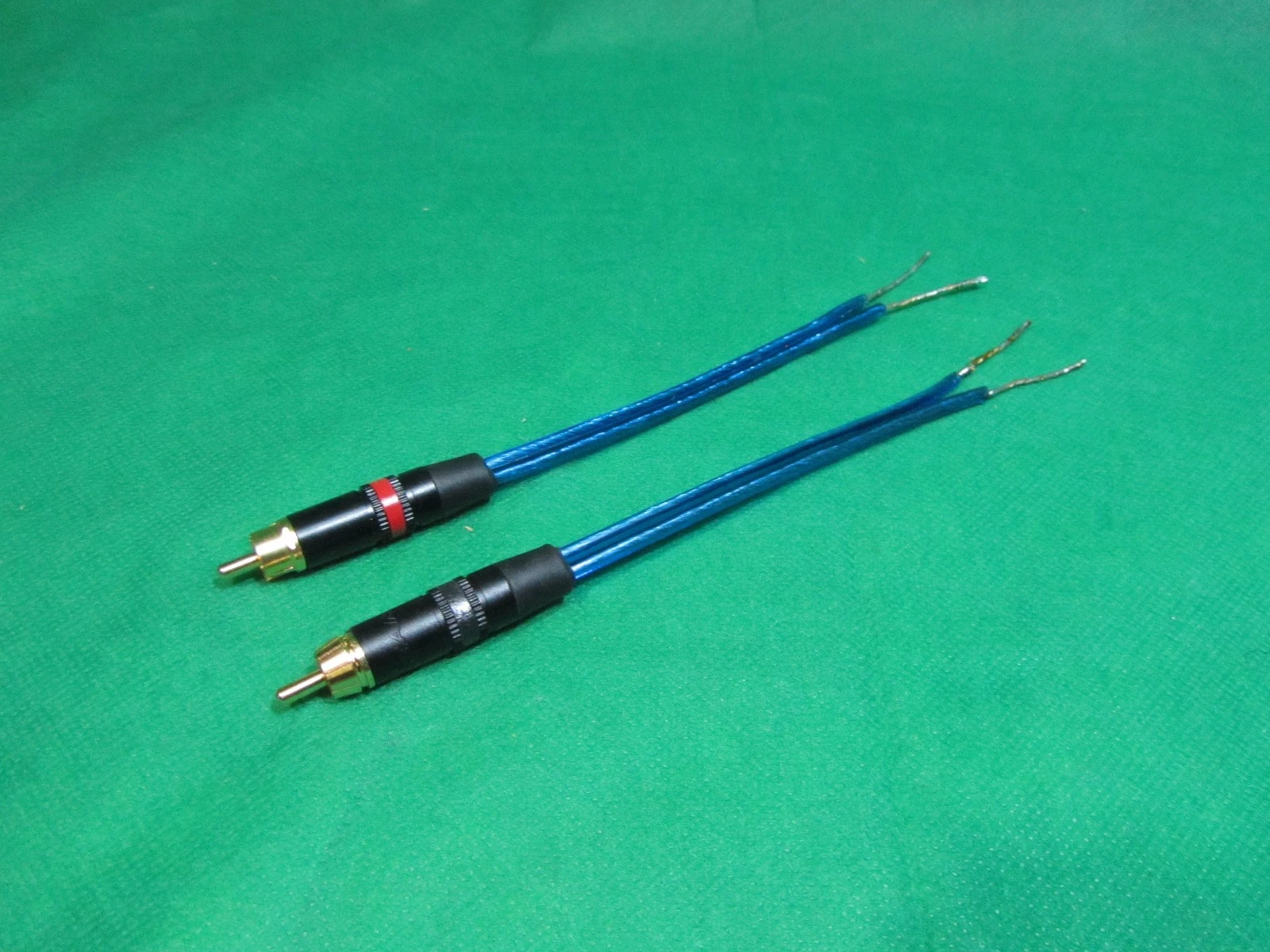 L/R Amp Receiver Rean Neutrik Gold Rca To Powered Speakers Wire Adapter. - Walmart.com