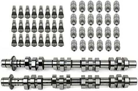 L&R Camshaft+Hydraulic Tappet+Rocker Arm Set Replacement for Ford F150 ...