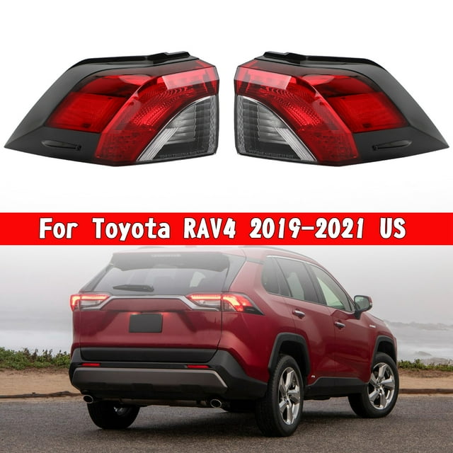 L+R Side Tail Light Rear Lamp Outer 81560/81550-0R090 For Toyota RAV4 ...