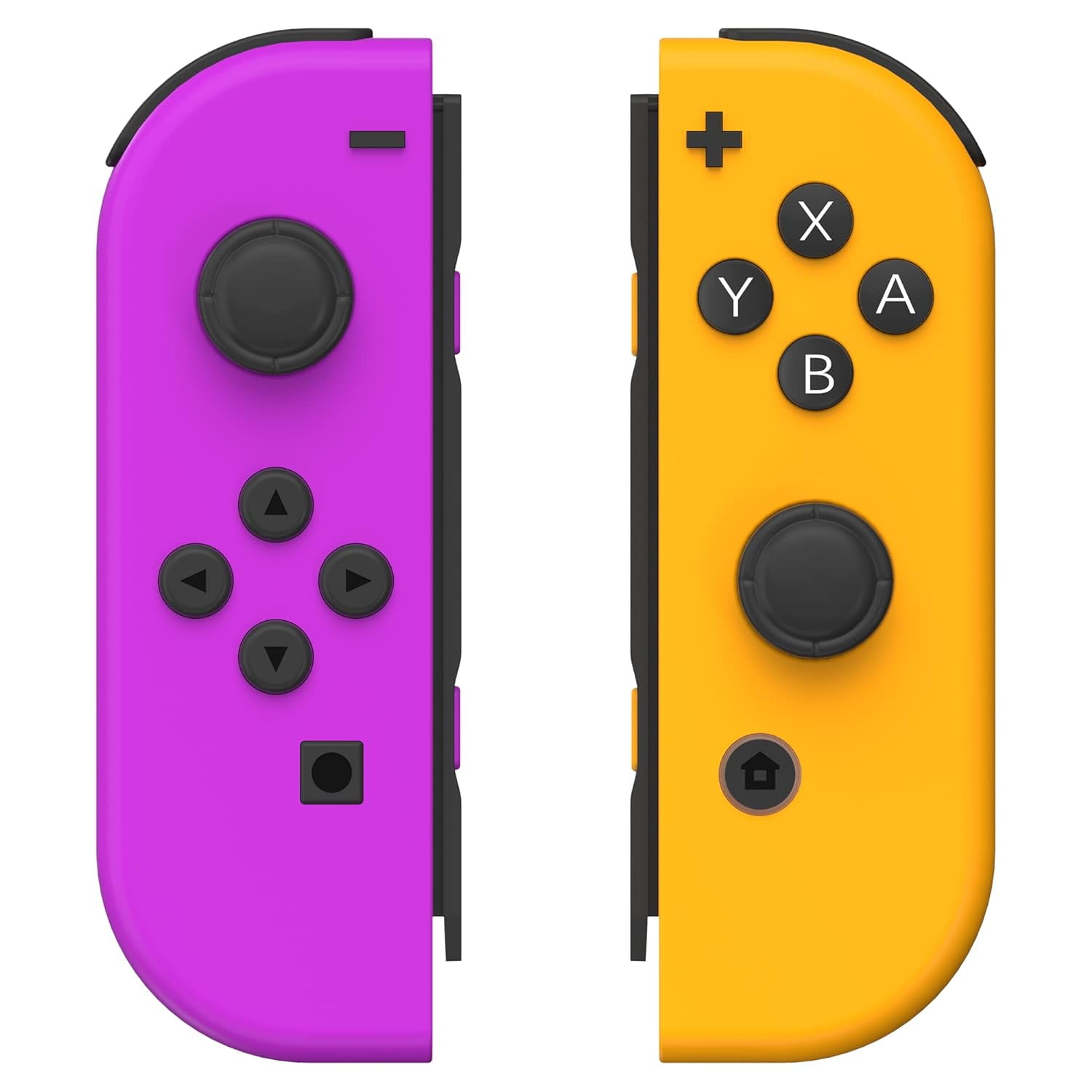SYJUPY Switch Controller for Nintendo Switch/Oled, Purple and Orange ...