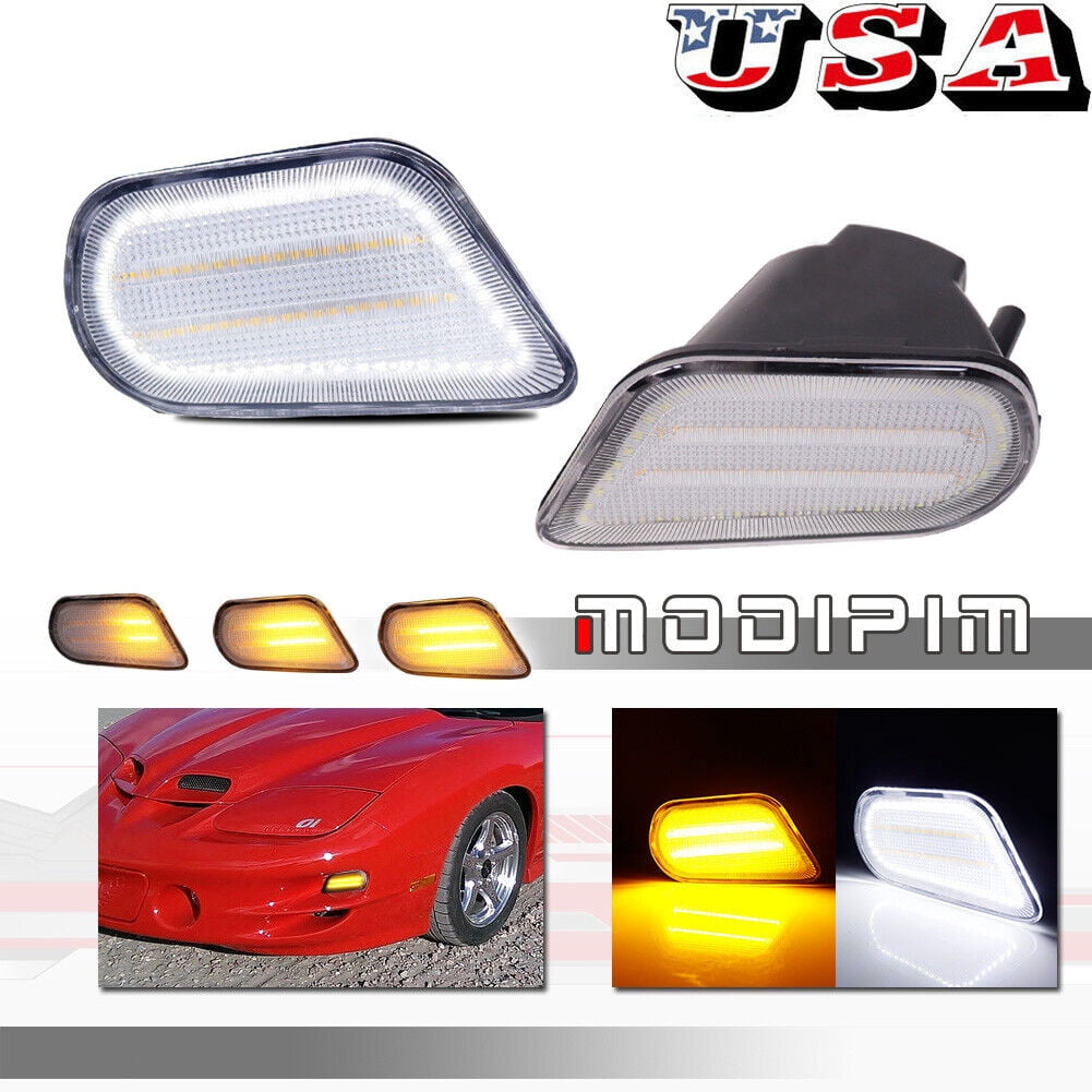 L+R turn signal LED replacement for 98-02 Pontiac Firebird Trans Am ...