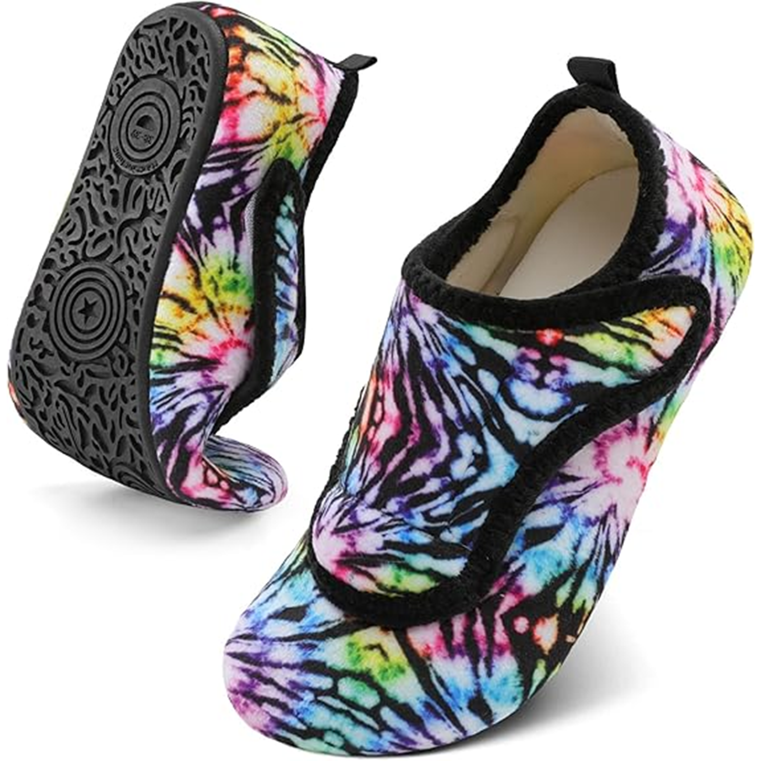 L-RUN Men Women Adjustable Bedroom Slippers, Wide Toe - Walmart.com